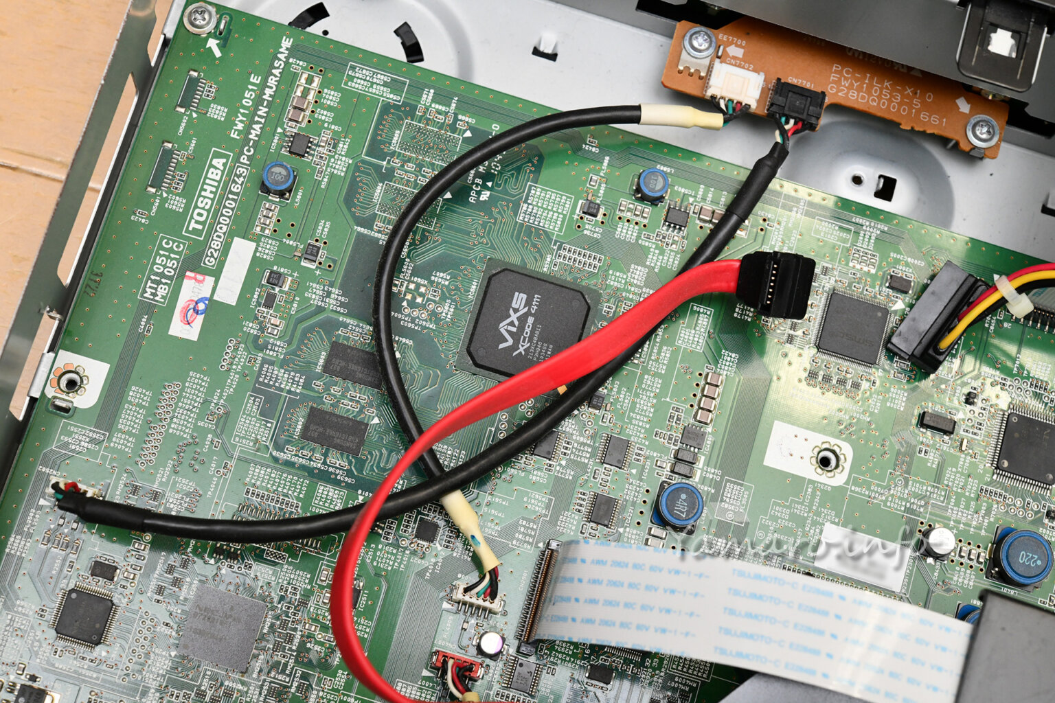 15年物のブルーレイレコーダー東芝RD-X10のHDDを交換した - Blog@yamaro.info